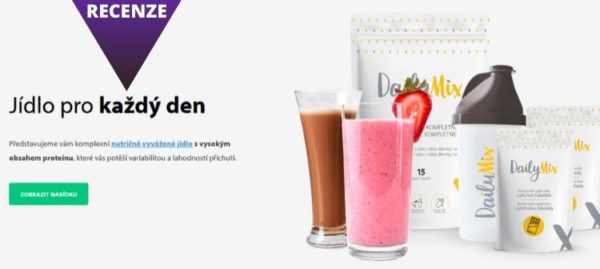 DailyMix koktejl - plnohodnotná náhrada běžného jídla | Perfektní Postava